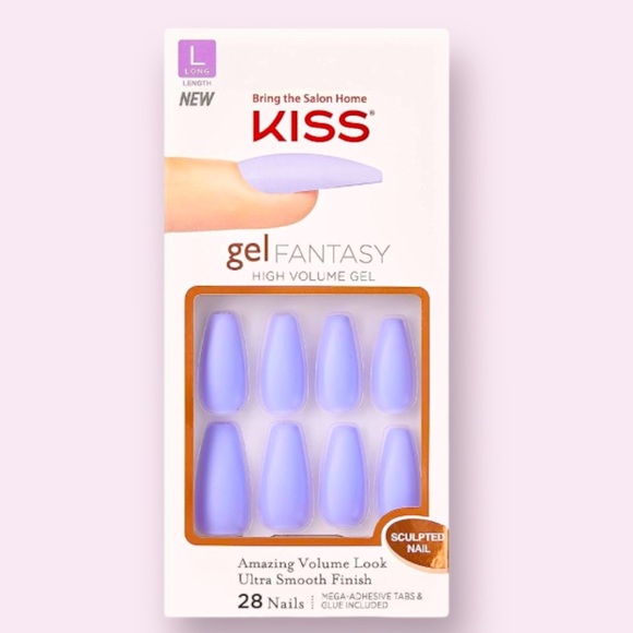 Kiss | Makeup | Kiss Gel Fantasy High Volume Gel Sculpted Nails Long ...